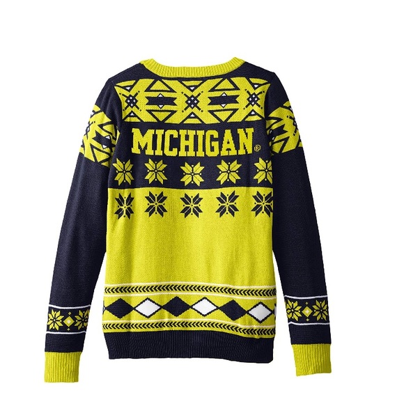 Sweaters | Nwt University Of Michigan V Neck Sweater | Poshmark